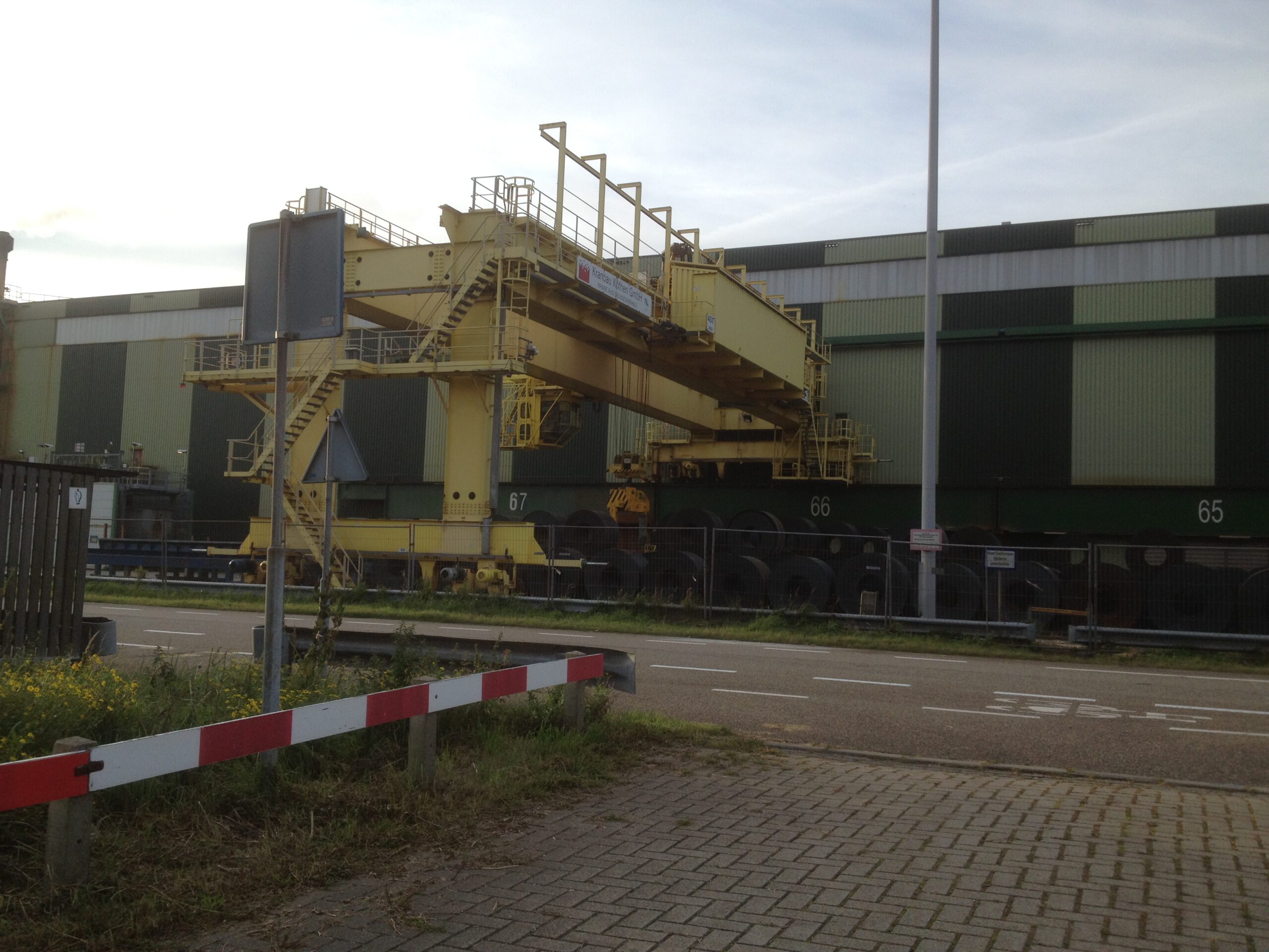 Renovatie PAF-kraan Tata Steel - Bemo Rail
