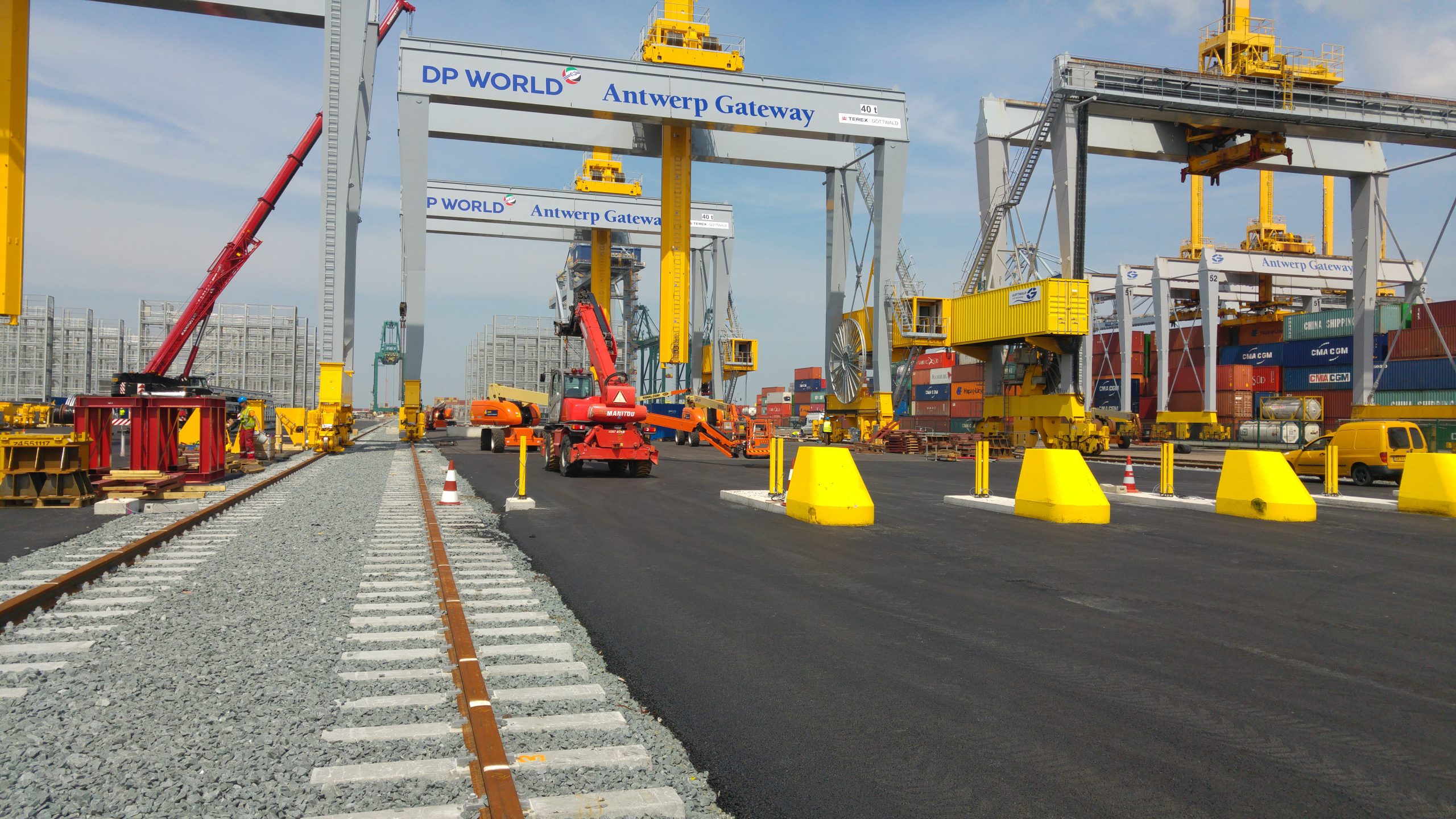 3 nieuwe ARMG banen DP World - Bemo Rail
