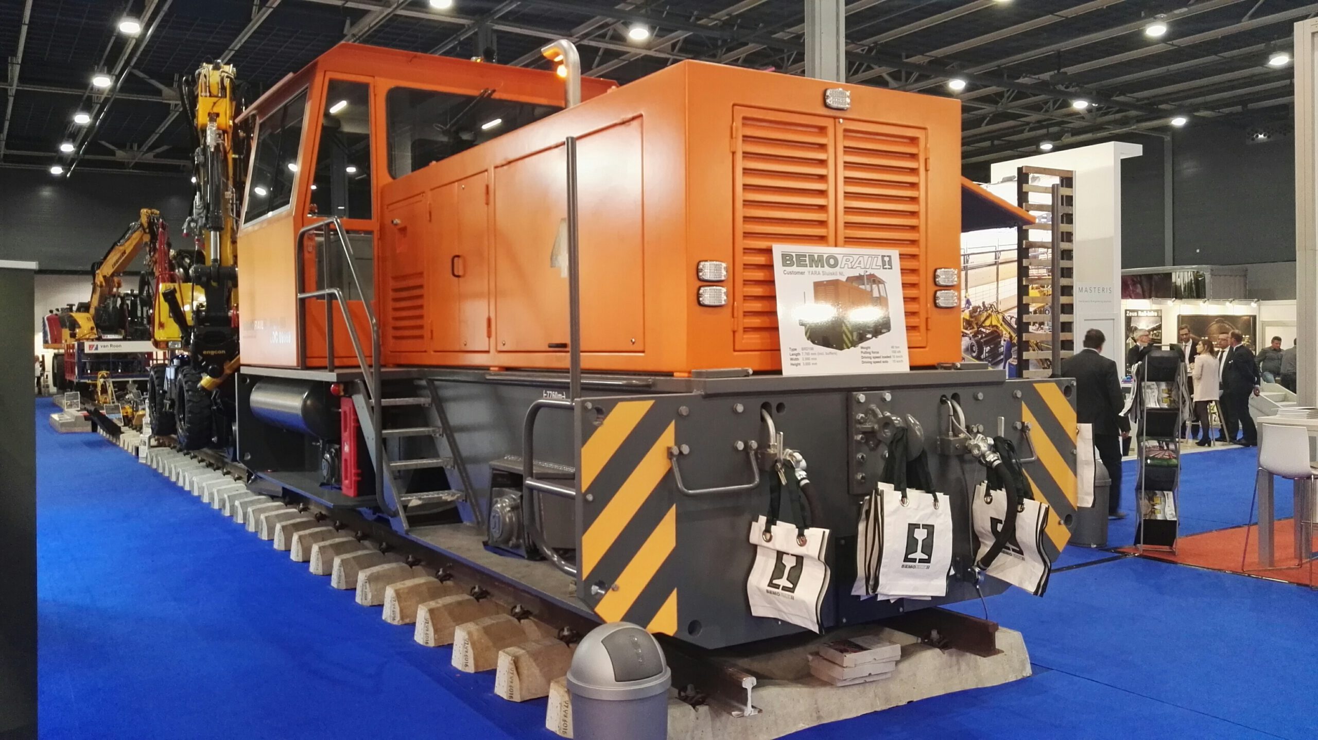 Afgelopen week stond Bemo Rail 3 dagen op de RailTech