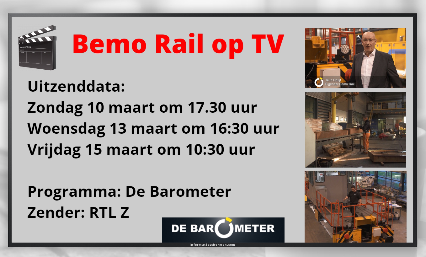 Bemo Rail op TV! - Bemo Rail