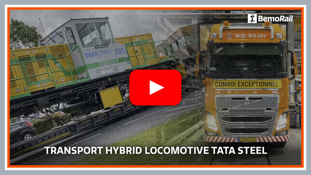 Hybrid locomotive now in use at Tata Steel - Bemo Rail